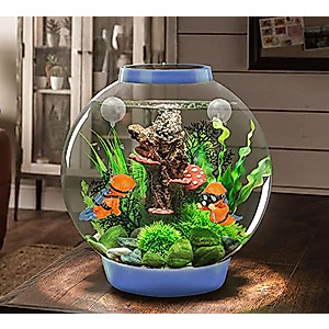 ZUOFANG 2Pcs Floating Aquarium Decorations, Small Fish Tank Decorations Decor, Betta Fish Toys for Fish Tanks Accessories, Cute Miniature Little Diver