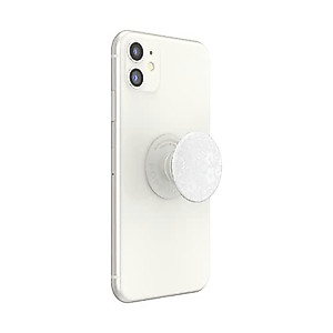 ​​​​PopSockets Phone Grip with Expanding Kickstand, Floral PopGrip - Blanc Fresh