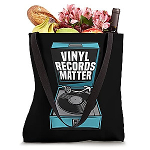 Vinyl Records Matter Vinyl Tote Bag