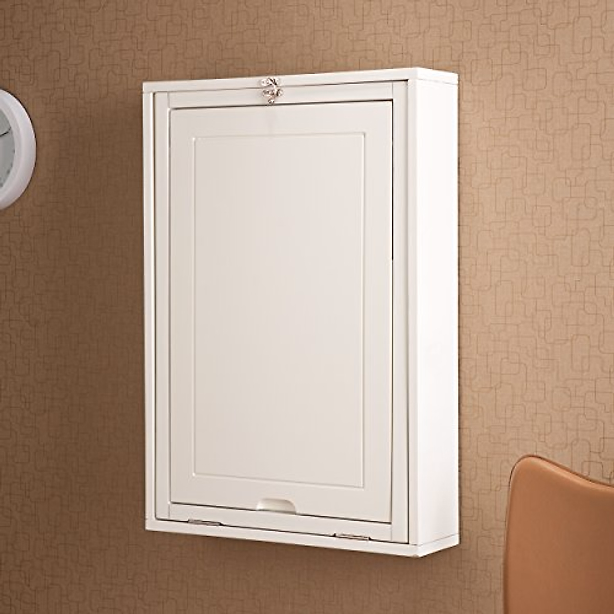 Fold-Out Convertible Desk - Antique White