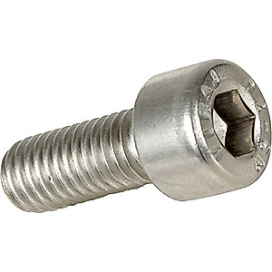 Hex Screw - Allen Screw - Socket Head Cap Screw - Stainless Steel (18-8) - #2-56 x 1/2" (Quantity: 100), Drive: Hex Socket, Head: Cylindrical