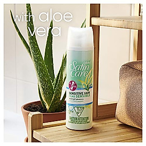 Satin Care Sensitive Skin Shave Gel for Women 7 ounce, 2 count