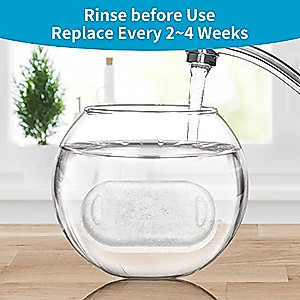 VinDox 16 Pack Replacement Filters for Cat Water Fountain Stainless Steel, 67oz/2L Adjustable Water Flow Pet Water Fountain, Super Quiet Dog Water Dispenser