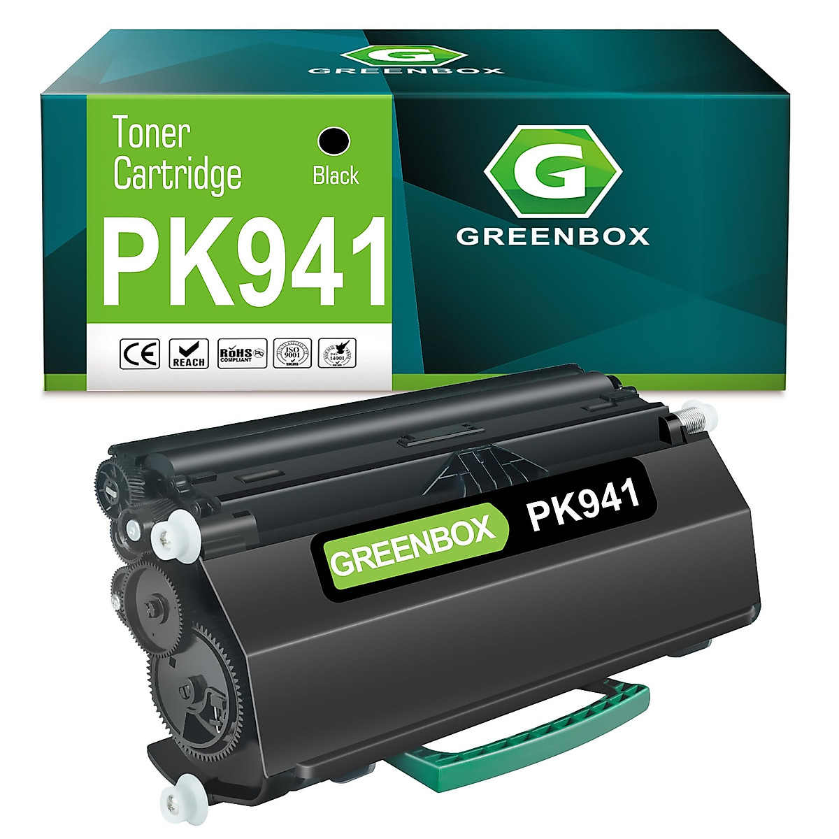 GREENBOX Compatible 2330DN Toner Cartridge Replacement for Dell PK941 6,000 Pages High Yield for Dell 2350DN 2330DN 2330D 2330DTN 2330 2350D 2350 Printer (Black, 1-Pack)