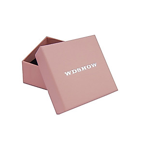 WDSHOW Sideways Cross Bracelet Cuff Bangle Stainless Steel Silver-Tone