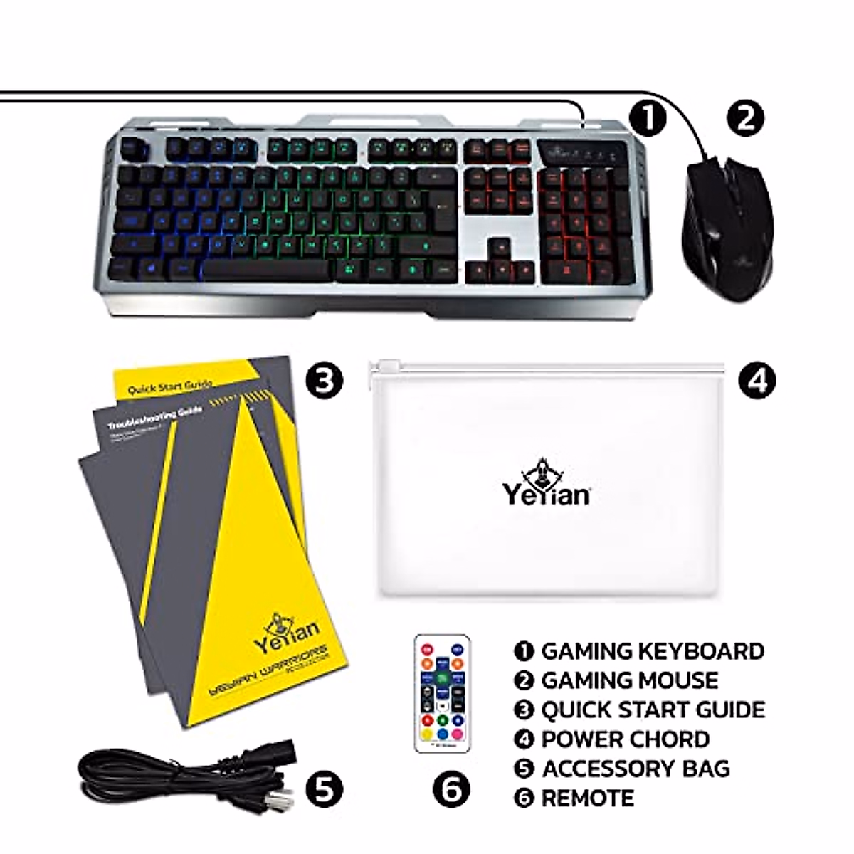 YEYIAN Gaming Computer Yari II- AMD Ryzen 7 7800X3D, AMD RX7900 XTX Gaming PC Desktop, 1TB NVMe SSD, 32GB DDR5 5200MHz RAM, Liquid Cooled, Win 11 Home, USB-C 3.2, WiFi 6, 850W PSU