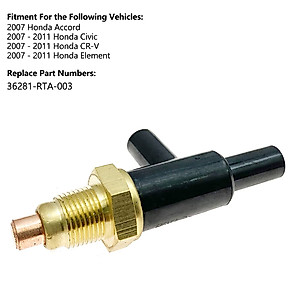Fuel Injector Air Assist Control Solenoid Valve for Honda Accord Civic CR-V Element Replace 36281-RTA-003