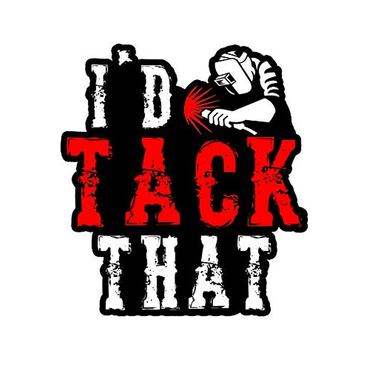 Welding Stickers for Welding Hood & Tool Box – 100% Vinyl Stickers – Stickers for Adults – Badass Welder Stickers Including, Flux, Rods, Hood, Flash, Fire, Welds