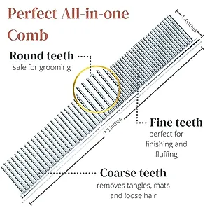 The Thoughtful Brand 50 Pcs Dog Bows with Rubber Bands (25 Pairs) - Durable Dog Hair Bows That Won’t Pull Your Dog’s Hair - Premium Dog Bows Girl Plus Bonus Grooming Comb, Cuter and better