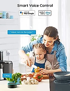 Govee Dual Smart Plug 2 Pack, 15A WiFi Bluetooth Outlet, Work with Alexa and Google Assistant, 2-in-1 Compact Design Bundle with Govee Smart Plug, WiFi Plugs Work with Alexa & Google Assistant