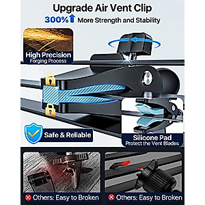 HTU Phone Mount for Car [2023 Upgraded Military-Grade Super Suction] Universal Car Phone Holder Mount for Car Dashboard Windshield Vent Car Mount for iPhone 14 Pro Max Plus Samsung All Phones & Cars