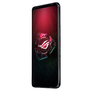 Asus ROG Phone 5 ZS673KS / I005DA 5G Dual 128GB 12GB RAM Factory Unlocked (GSM Only | No CDMA - not Compatible with Verizon/Sprint) Tencent Games Google Play Installed - Phantom Black