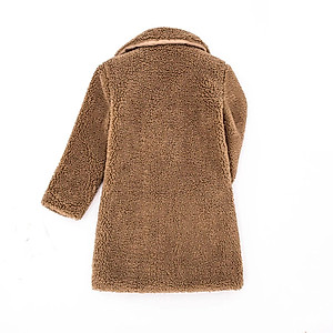 APIVOE Baby Girl Clothes Todays Deals of The Day Clearance Items Newborn Toddler Baby Girl Boy Winter Coat 3D Bear Zipper Fleece Hooded Jacket Infant Girls' Outerwear Warm Clothes