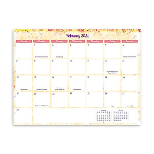 Blue Mountain Arts 2021 Calendar "You Can Do Anything / Words to Remember as You Follow Your Dreams" 9 x 12 in. 12-Month Hanging Wall Calendar of Monthly Reminders to Help You Reach