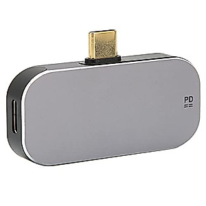 USB C Docking Station, 3 in 1 USB C to MiniDP Adapter 3 in 1 USB C Hub USB C to MiniDP Converter for Laptop for Tablet for Mobile Phone
