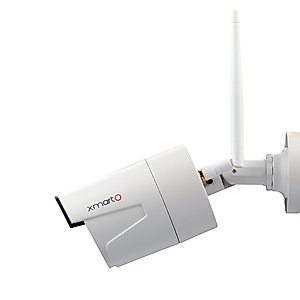xmartO WB2024-W 2K 3MP Super HD WiFi Home Security Camera with Built-in Microphone (add-on Camera with 3.6mm Lens，Pack of 2, Requires 5MP NVR to Work)