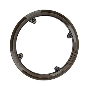 VGEBY Bike Chain Guards, Sprocket Protective Cover with 4 Holes Plastic Bike Chainwheel Protective Guard Cover Black Bike Chain Guard Bike Chain Guard Cover
