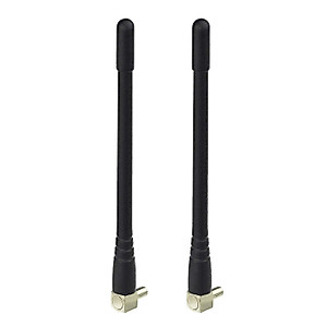 Bingfu 4G LTE Antenna 3dBi Mini External TS9 Antenna (2-Pack) Compatible with Verizon AT&T T-Mobile Sprint 4G LTE Mobile Hotspot MiFi Router Cellular Mobile Broadband Modem USB Modem Dongle Adapter