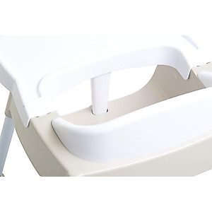 Foundations Secure Sitter Feeding Chair 9" Seat Height, White/Tan