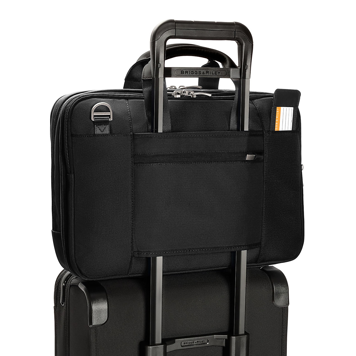 Briggs & Riley @ Work Rolling Briefcase, Black, Medium