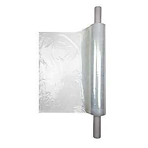 uBoxes Large Cast Stretch Wrap 20" x 1000' 80G Roll with Handle