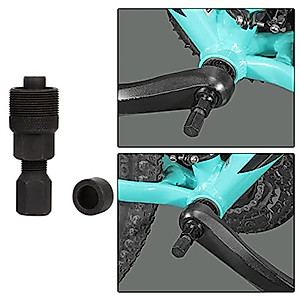 JUPSK Bike Crank Puller, Bicycle Crank Removal Tool Square Crankset Arm Remover Bike Crank Remover Bicycle Crank Extractor