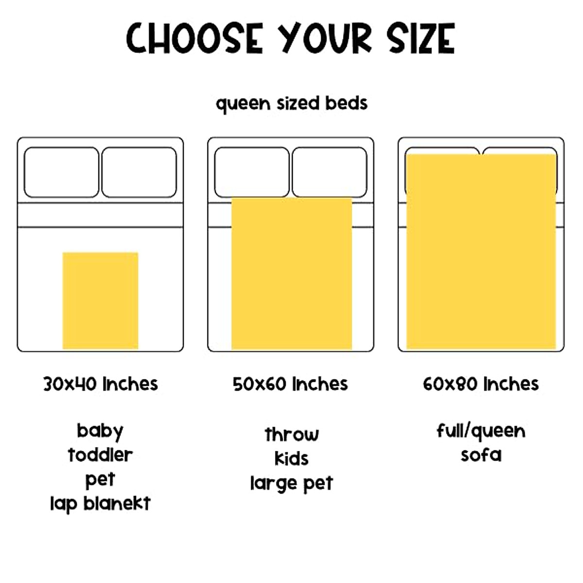 Custom Name Blanket, Personalized Lightweight Plush Blanket (Baby 30x40 inches)