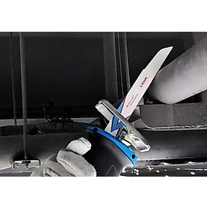 EZARC Reciprocating Saw Blade Bi-Metal Cobalt Sabre Saw Blades for Wood and Metal Demolition 9-inch 8+10TPI R930DM (5-Pack)