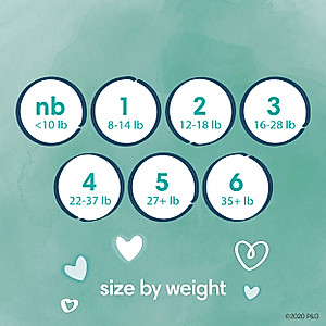 Diapers Size 2, 186 Count and Baby Wipes - Pampers Pure Protection Disposable Baby Diapers, Hypoallergenic and Unscented, ONE Month Supply with Aqua Pure Baby Wipes, 10x Pop-Tops, 560 Count