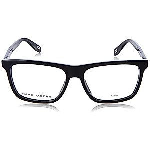 Marc Jacobs Marc 342 807 Black Plastic Rectangle Eyeglasses 55mm