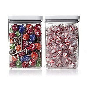 Copco Food and Organization Storage Container with Airtight Lid, 4.43-Quart, Clear