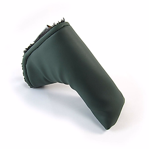 Sunfish Leather Golf Blade Putter Headcover Green