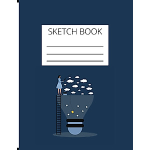 Sketch Book For Kids: Blank Drawing Book For Kids 100 Pages, 8.5x11in, Large Sketchbook For Doodling, Drawing, Painting Etc.