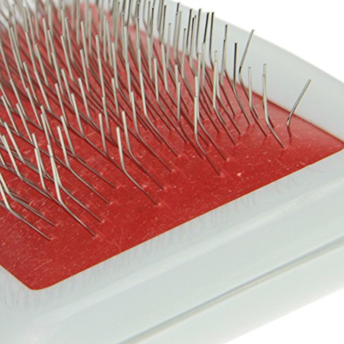 FakeFace Pet Puppy Dog Cat Hair Shedding Grooming Fur Trimmer Groomer Soft Pin Gilling Brush Comb Slicker Rake Tool with Antiskid Handle Grip Large