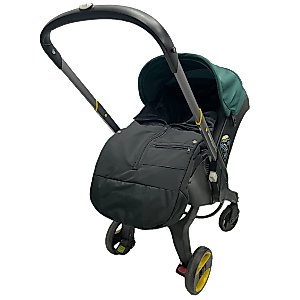 AICTIMO Universal Stroller Accessories Footmuff Compatible with Doona Car Seat & Strollers, Waterproof Warm Bunting Bag Suitable for 95% and Strollers Black