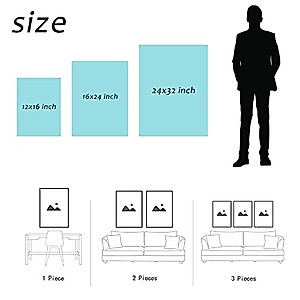 2 Pieces African American Wall Art Black Girl Fashion Posters Pink and Black Beach Eiffel Tower Painting Picture Modern Artwork for Bathroom Living Room Home Wall Decor (12x18 inch)