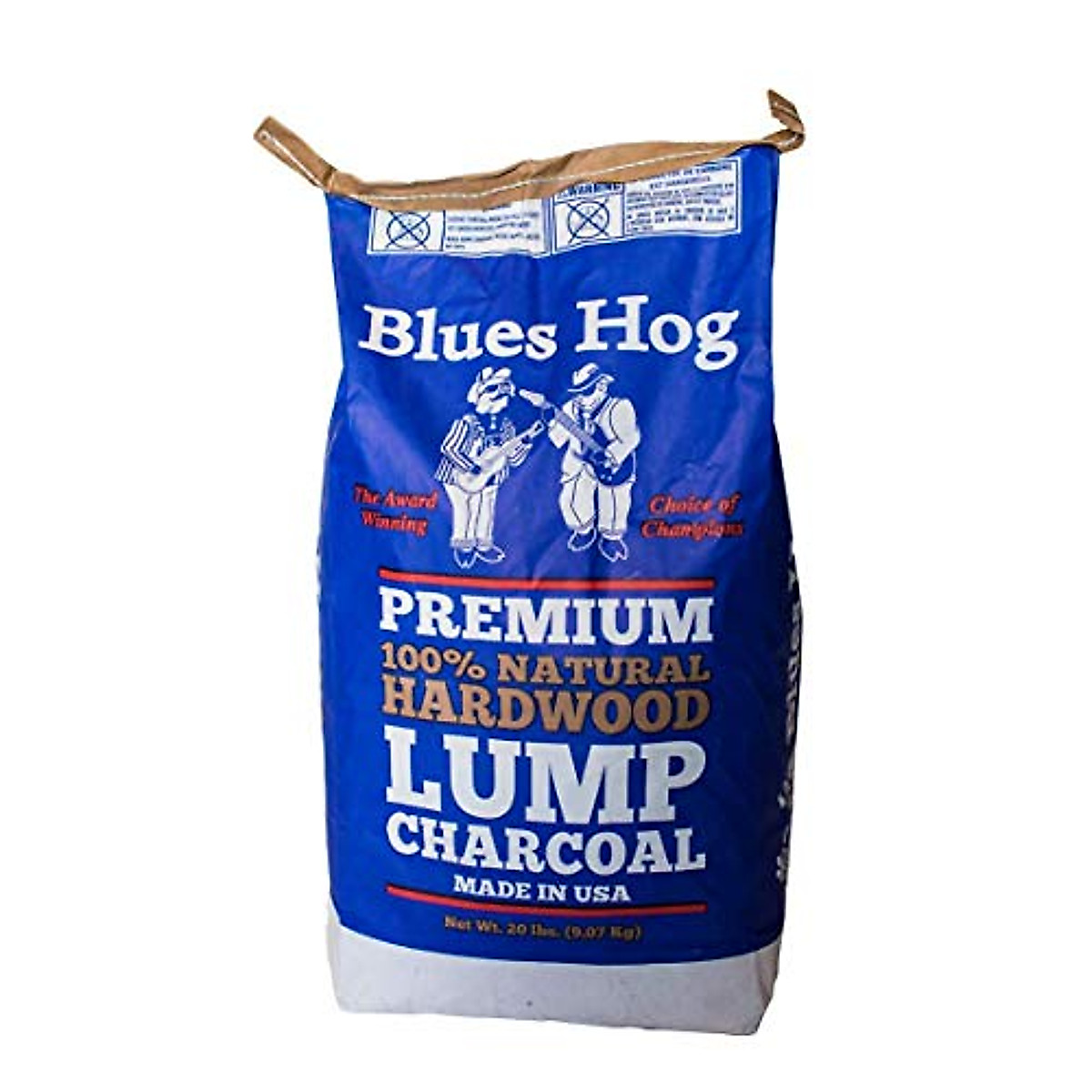 Blues Hog Cp90920 Natural Hardwood Lump Charcoal, 20 Lbs
