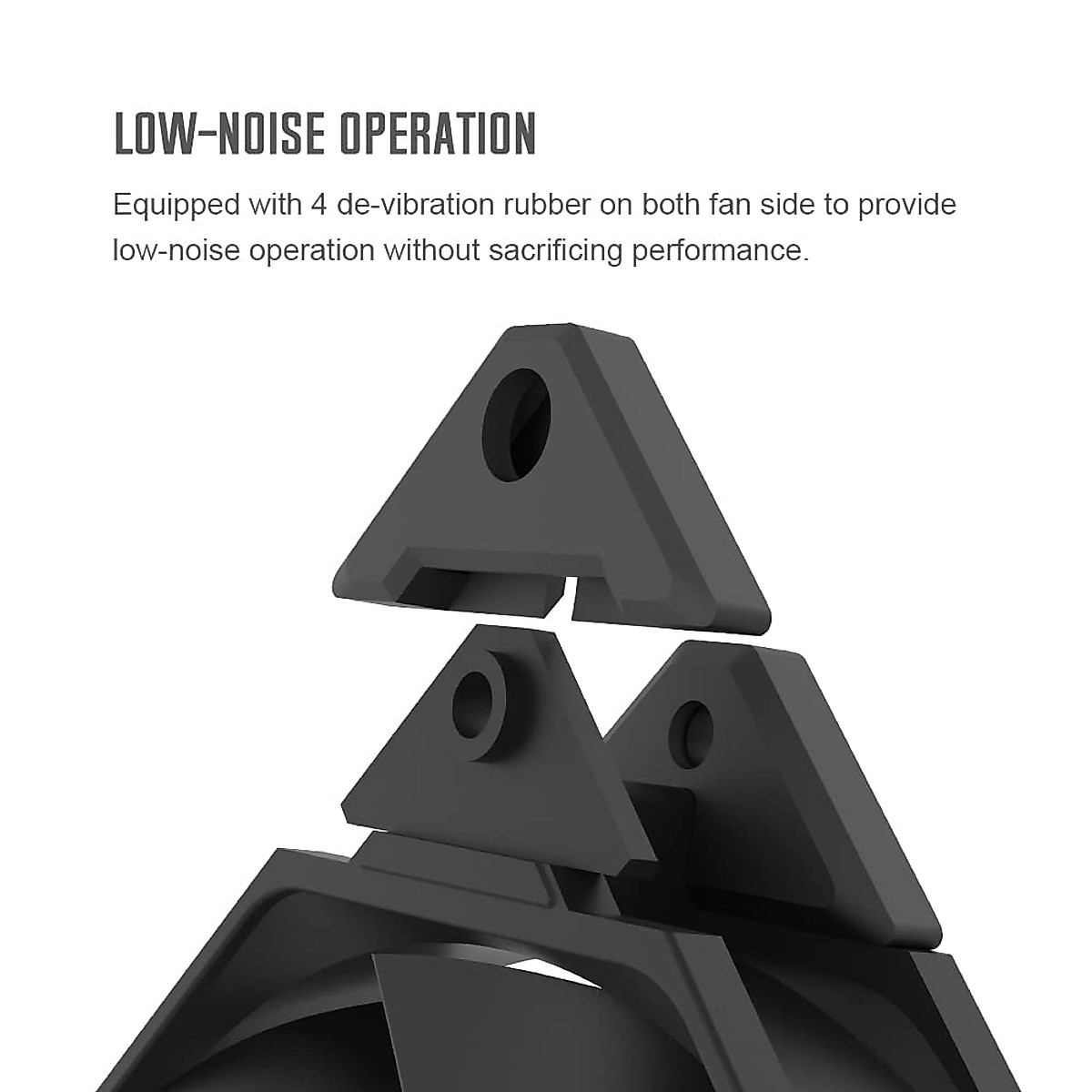 ID-COOLING SE-226-XT BLACK CPU Cooler LGA1700 CPU Air Cooler 6 Heatpipes All-black CPU Fan 120mm PWM Fan, Intel/AMD