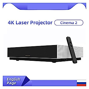4K Laser Projector C2 Cinema 2 UST Ultra Short Throw Projector 3840x2160 for Home Theater Movies
