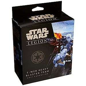 Star Wars: Legion E-Web Heavy Blaster UNIT EXPANSION - Unleash Imperial Firepower! Tabletop Miniatures Strategy Game for Kids & Adults, Ages 14+, 2 Players, 3 Hour Playtime, Made by Atomic Mass Games
