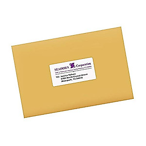 Avery Shipping Address Labels, Laser & Inkjet Printers, 2,500 Labels, 2x4 Labels, Permanent Adhesive (95945), White