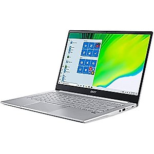acer Swift 3 Thin & Light Laptop, 14" FHD Display, Intel EVO Core i7-1165G7 Processor, 8GB RAM, 512GB NVMe SSD, Wi-Fi 6, Fingerprint Reader, Backlit Keyboard, Windows 11 Home