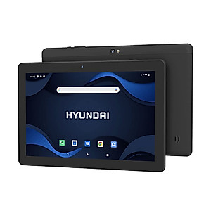 HYUNDAI HyTab Plus 10 Inch Tablet, IPS Display, 4G LTE (T-Mobile only), WiFi, FHD Android Tablet, 32GB Storage, 2GB RAM, Quad-Core Processor, 5000 mAh Battery, Android 11 Computer Tablets