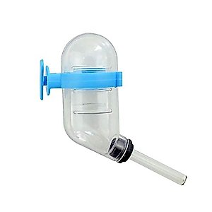 SPDD Automatic for Dogs Rabbit Hamster Food Bowl Water Drinker Dispenser,Pet Water Dispenser Water Drinking Bowl Hamster Feeder Drinking Fountains(Blue)