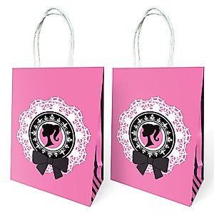 Valentina Buck 12 Party Bags Girl Party Supplies Decorations Treat Bag, Goodies Bags, Girls