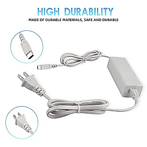 Xahpower Charger for Wii U Gamepad AC Power Adapter Charger for Nintendo Wii U Gamepad Remote Controller