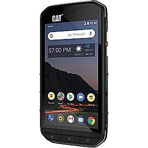 CAT S48c Sprint Locked 16GB Smartphone Black (Renewed)