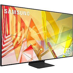 SAMSUNG 75-inch Class QLED Q90T Series - 4K UHD Direct Full Array 16X Quantum HDR 16X Smart TV with Alexa Built-in (QN75Q90TAFXZA, 2020 Model)