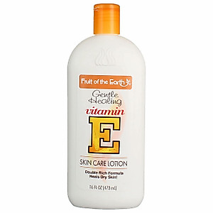 Fruit of the Earth Gentle Healing Vitamin E Skin Care Lotion 20 Oz (Pack of 3)
