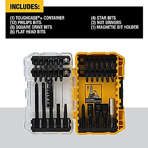 DEWALT Impact Driver, Screwdriver Bit Set, 34-Piece (DW2153)